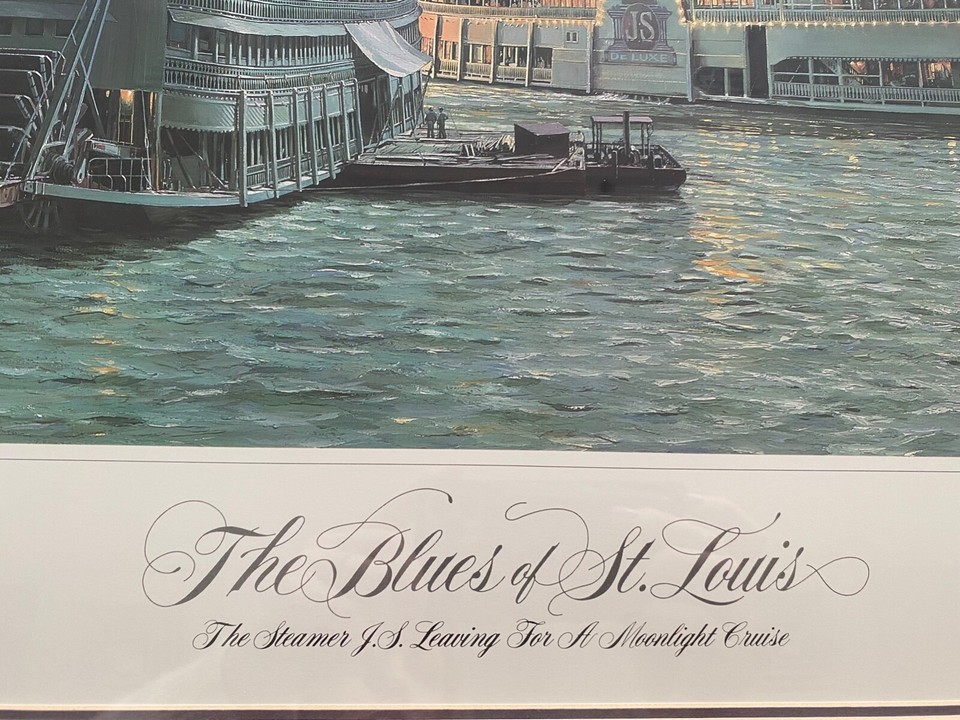 Michael Blaser - "The Blues of St. Louis" Numbered, Signed and ...