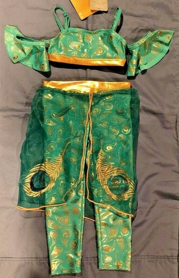 Deluxe~JASMINE~3 pc~SWIM SUIT SET~LIVE ACTION~ALADDIN~NWT~Disney Store ...