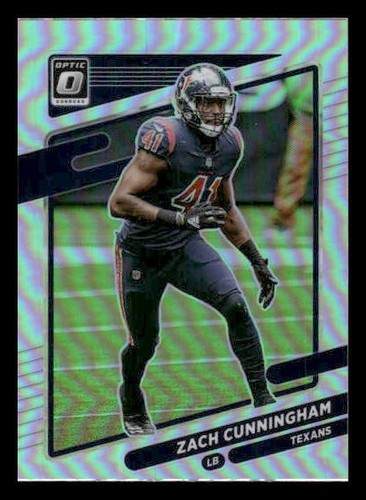 2021 Donruss Optic #105 Zach Cunningham Holo Houston Texans | eBay
