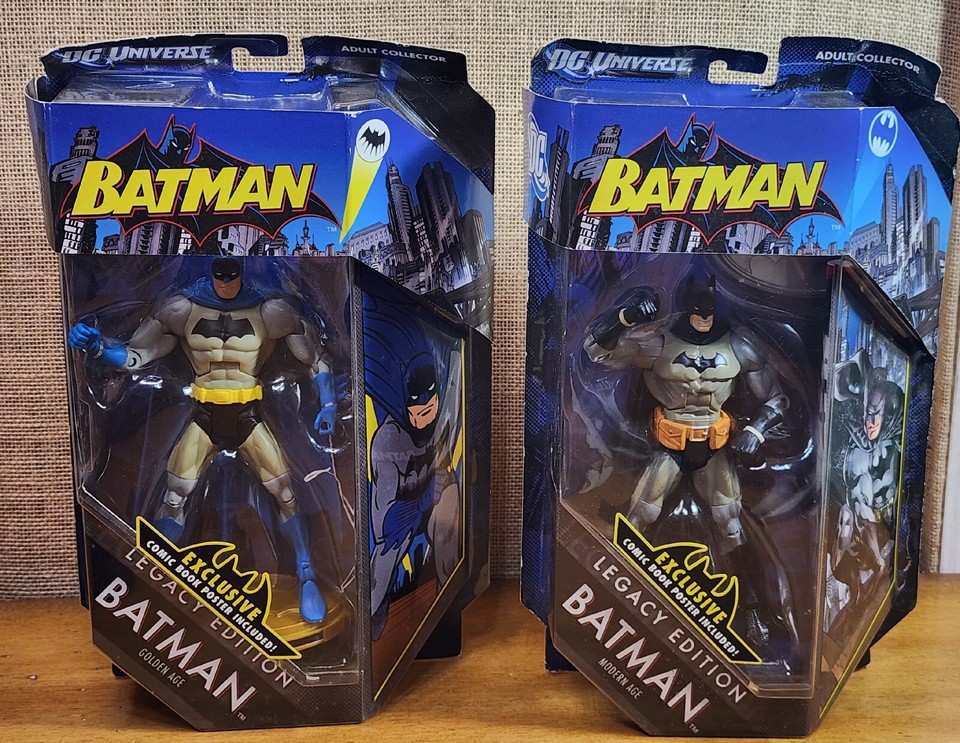 DC Universe Batman Legacy Edition Golden Age + Modern Age Collector ...