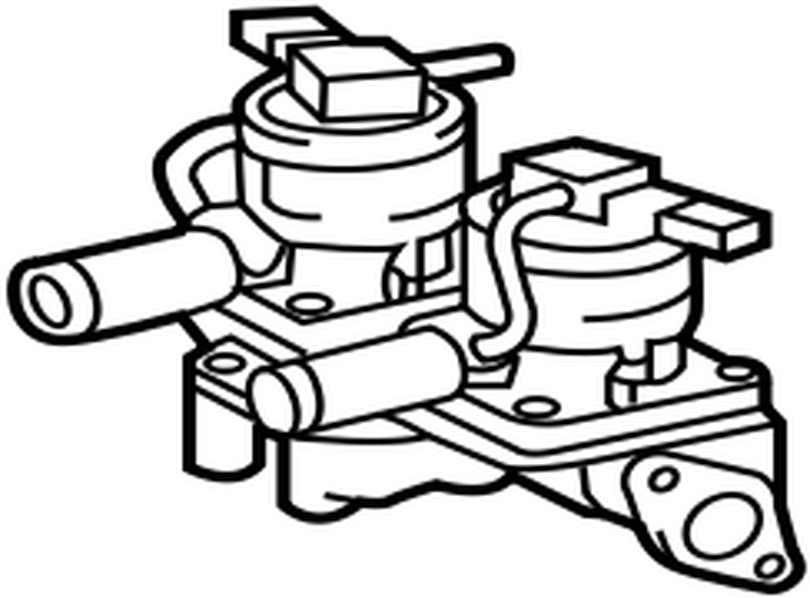 25701-38064 Toyota Valve assy, electric air control 2570138064, New ...