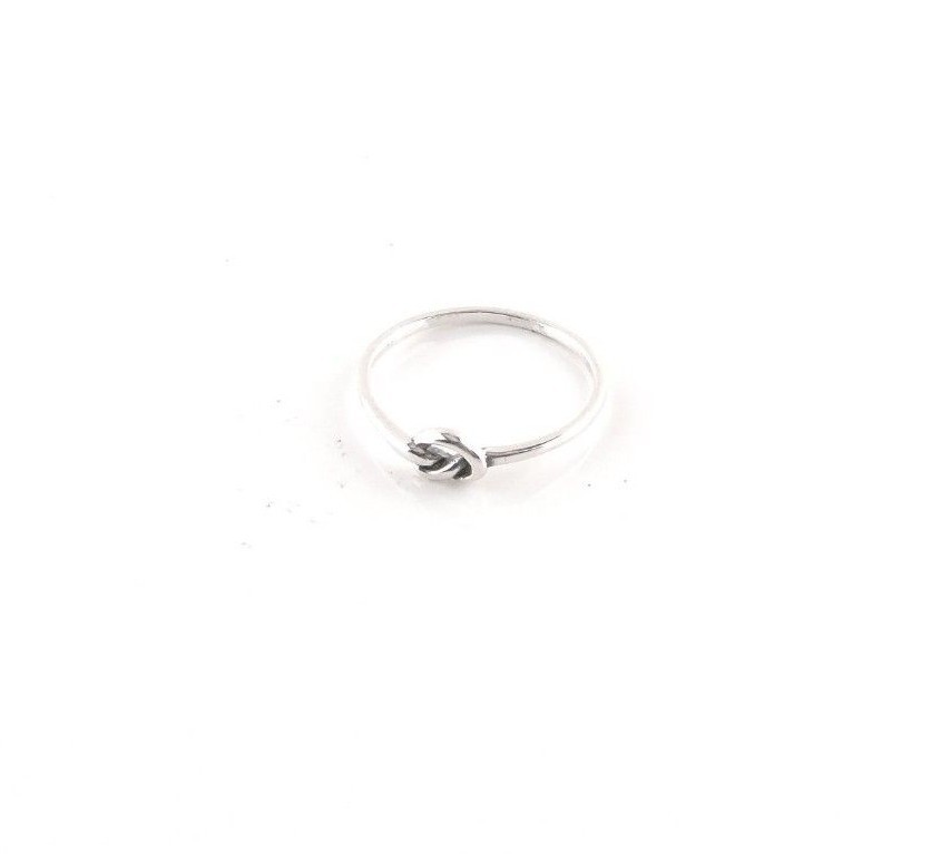 Sterling Silver Knot Ring | eBay