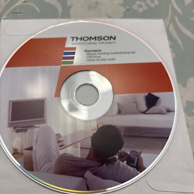 Thomson Digital Broadband Cable Modem Software CD | eBay