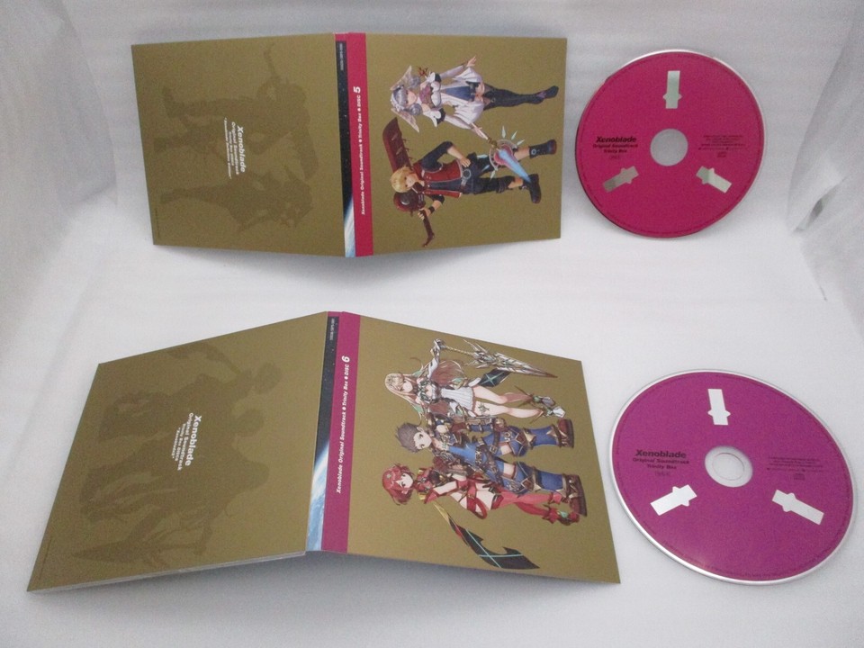 CD Xenoblade Original Soundtrack Trinity Box Yasunori Mitsuda Japan ...