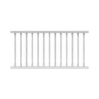 Veranda Williamsburg Rail Kit Vinyl White 6' x 36" Porch Patio without ...