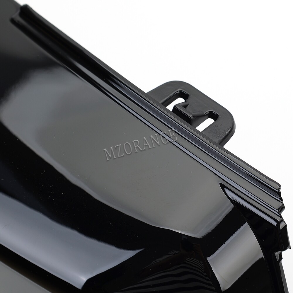 2014-2018 Mini Cooper Front Bumper Number Plate Cover Black ...