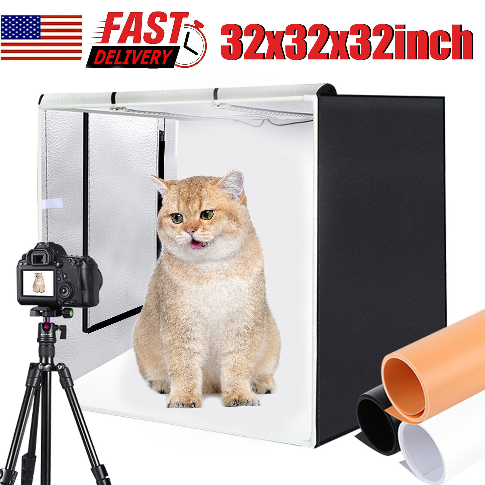 Kshioe 24 Inch Photography Lighting Tent Kit for sale online | eBay