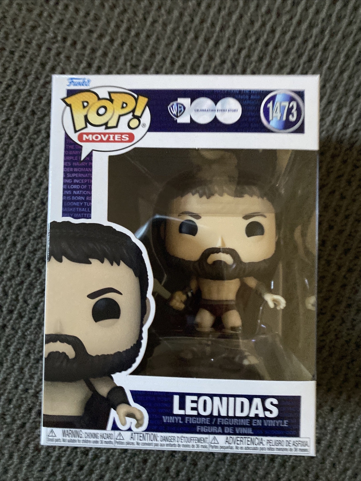 300 Leonidas Funko Pop! Vinyl Figure #1473 IN HAND READY TO SHIP w/Pop ...