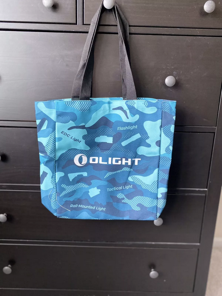 Olight Flashlight Tote Bag Blue Camo NEW 2024 | eBay