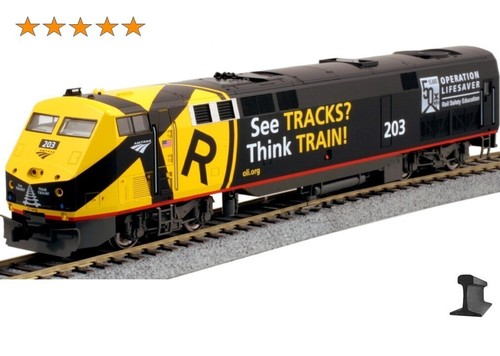 Kato HO Scale ~ New 2025~ Amtrak Operation Lifesaver ~ GE P42 Genesis ...