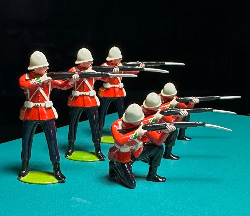 Imperial Productions Set no.43 24th Foot kneeling and standing Firing ...