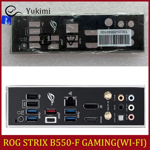 NEW FOR ASUS ROG STRIX B550-F GAMING(WI-FI) Motherboard I/O Shield ...