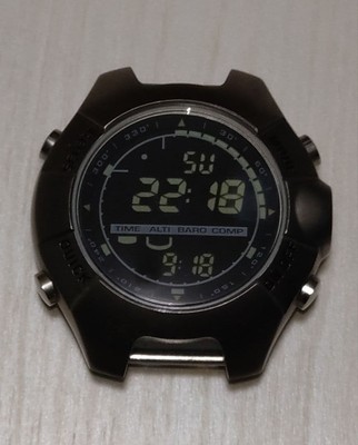 SUUNTO Observer Outdoor Watch Titanium Case Waterproof 100m Barometer ...