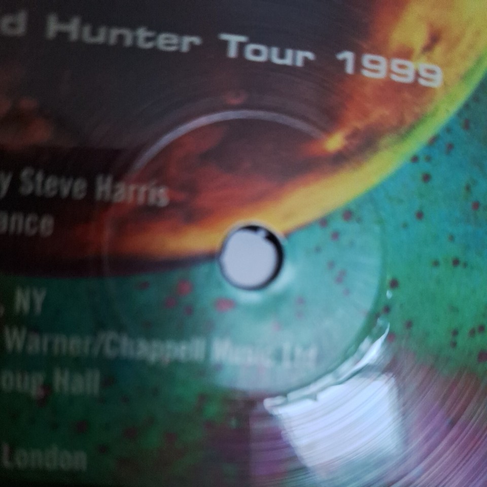 IRON MAIDEN -OUT OF THE SILENT PLANET- AWESOME VERY RARE 12" PICTURE ...