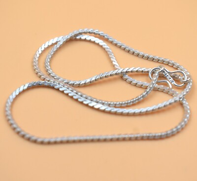 925 Sterling Silver Handmade Jewelry Chain, Chain Necklace, Gifted ...