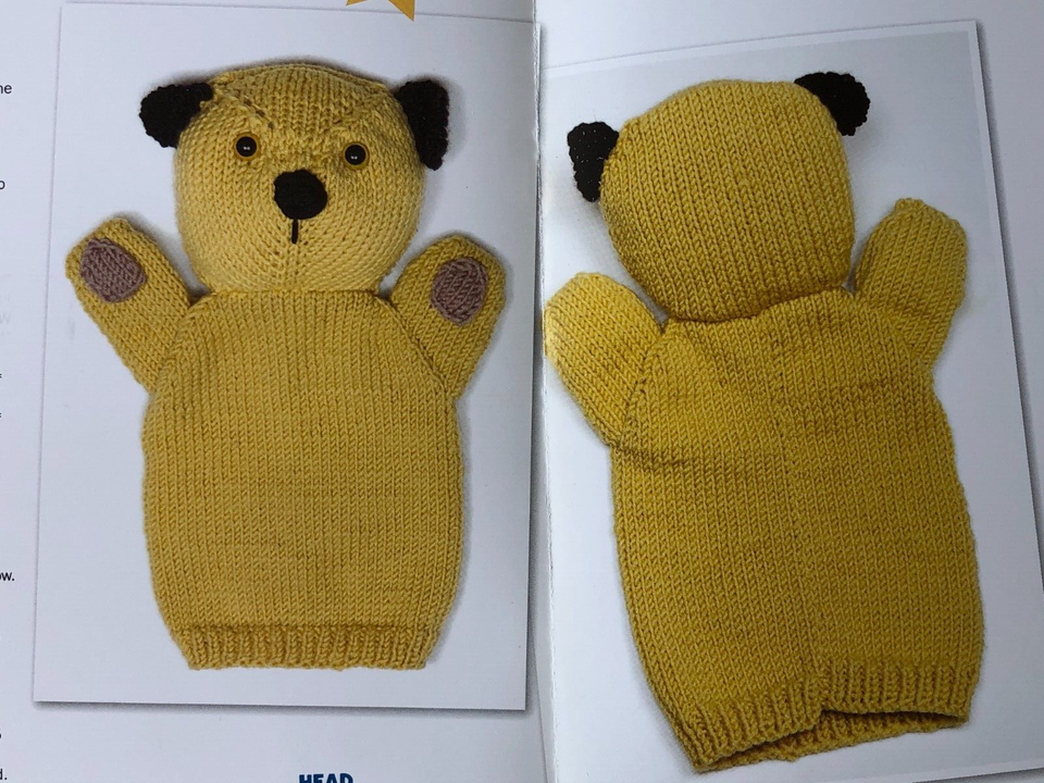 Sooty hand puppet official knitting pattern | eBay UK