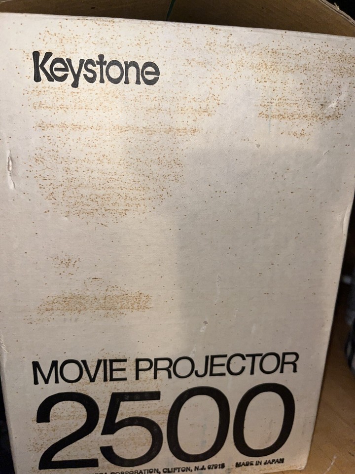 Vintage KEYSTONE 2500 Super 8 & 8mm Projector | eBay