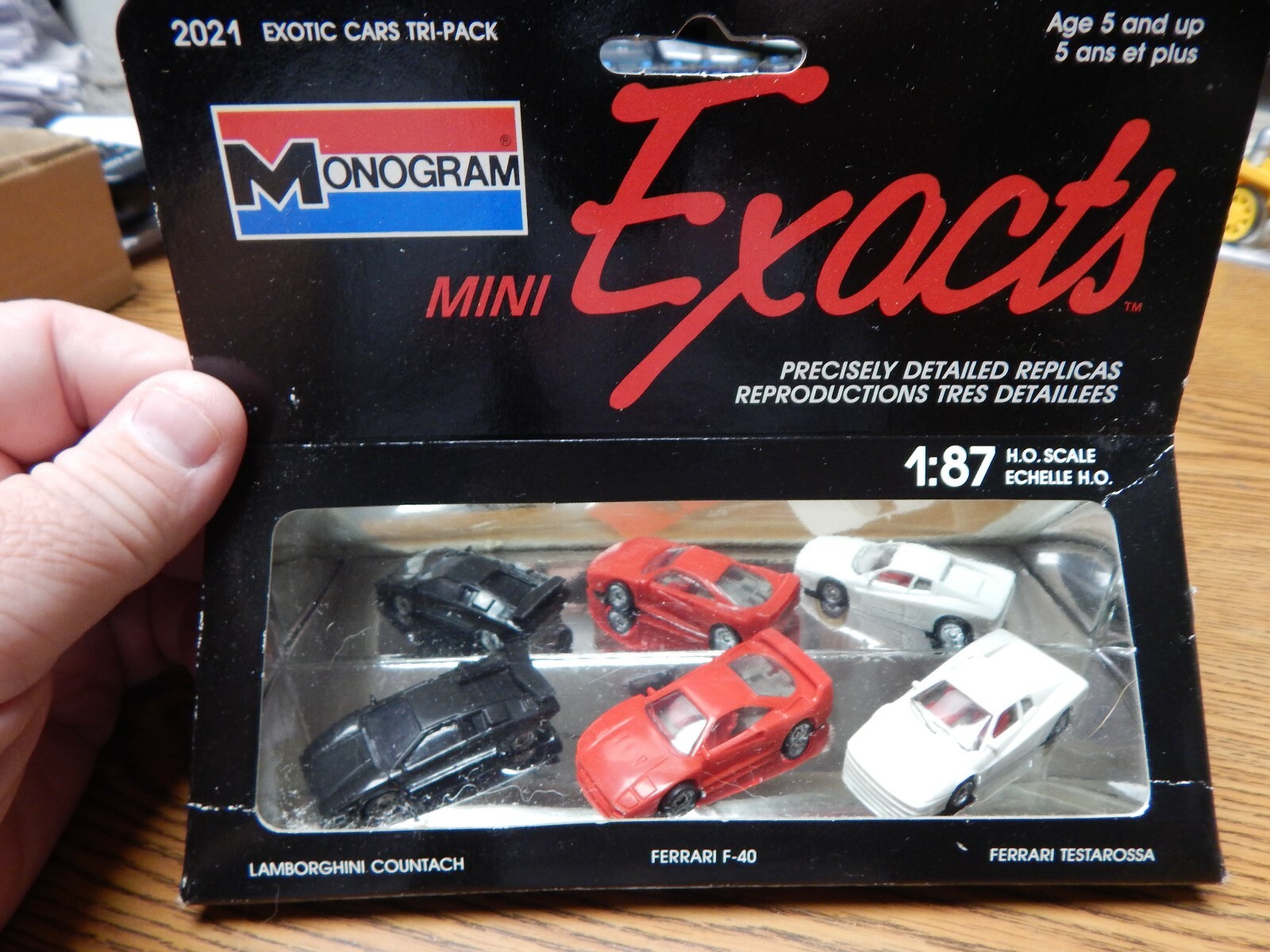 MONOGRAM MINI EXACTS 2021 3 CAR SET 2 FERRARI & LAMBORGHINI NIB HO ...