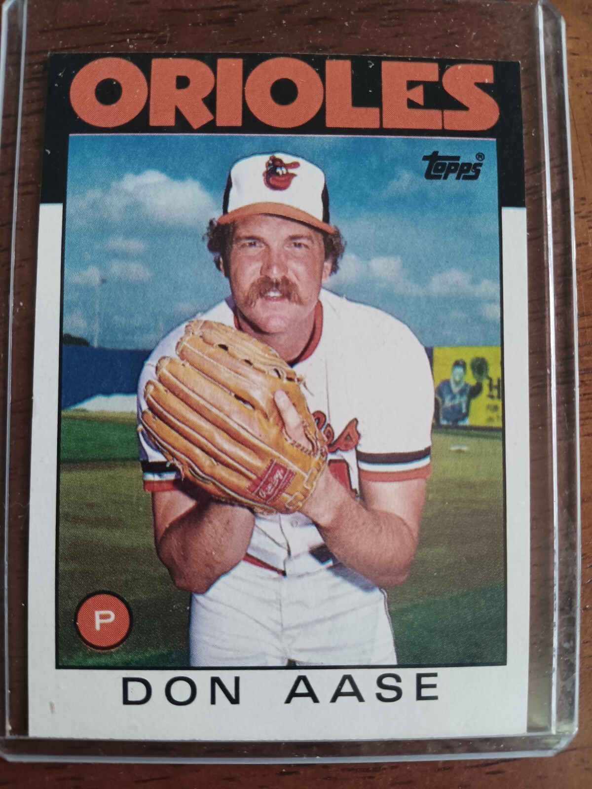 DON AASE ORIOLES 1986 TOPPS BASEBALL CARD #288 | eBay