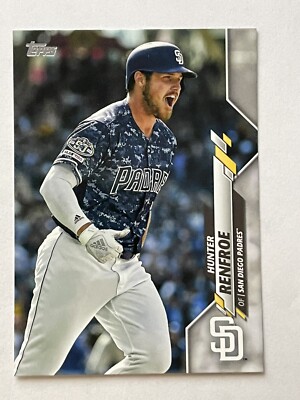 TOPPS 2020 HUNTER RENFROE #248 OUTFIELD SAN DIEGO PADRES BASEBALL CARD ...
