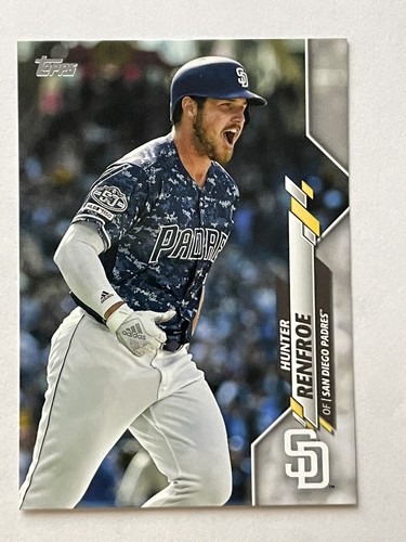 TOPPS 2020 HUNTER RENFROE #248 OUTFIELD SAN DIEGO PADRES BASEBALL CARD ...