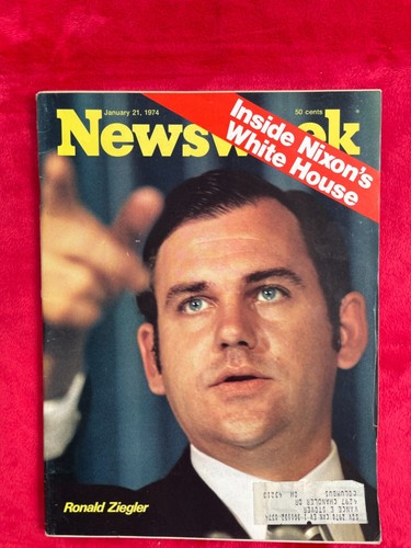 Newsweek Magazine: January 21 1974 - Ronald Ziegler INSIDE NIXON's ...