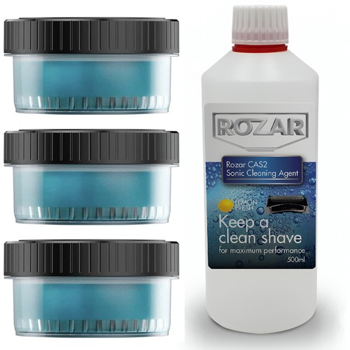 Philips Quick Clean CC16 Cartridges 3 + Shaver Cleaner Fluid Refill ...