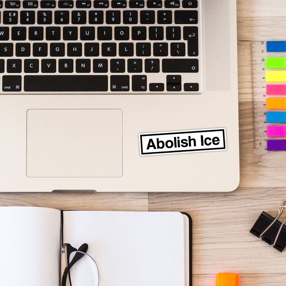 Abolish Ice Stickers ICE Decals Sticker Pack Anti Ice Decals ...