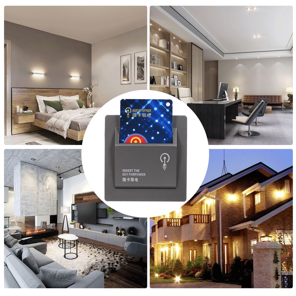 Energy Saving 40A Mechanical Power Off Keycard Insert for Hotels | eBay Australia