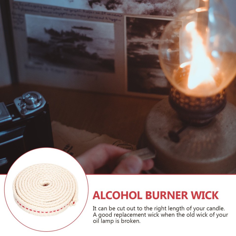 Kerosene Stove Wick Practical Cotton Oil Light Wicks Smokeless Burner ...