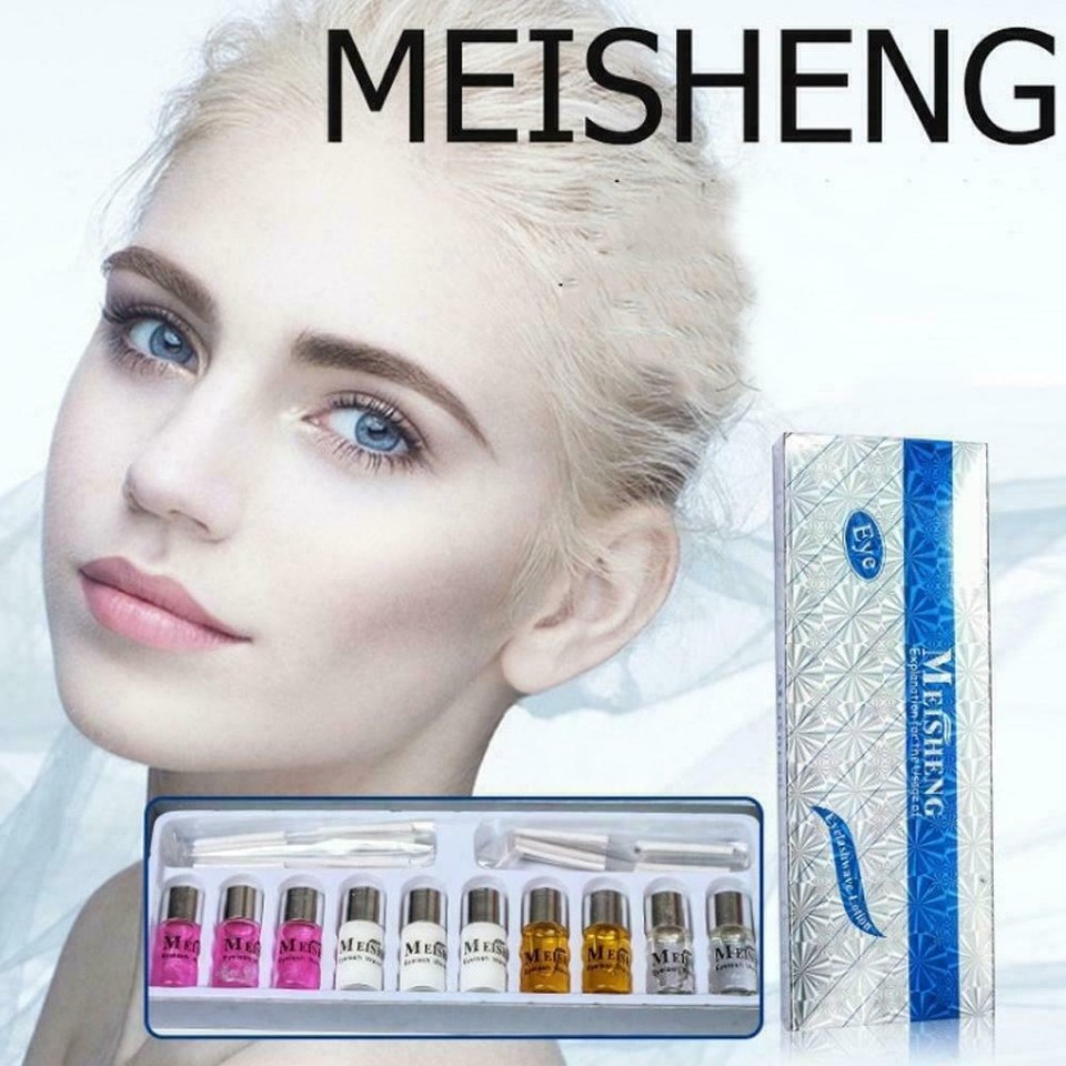 10x Eyelash Perming Kit Lash Lifting Curling Set Cilia Rod X8M8 Perm ...