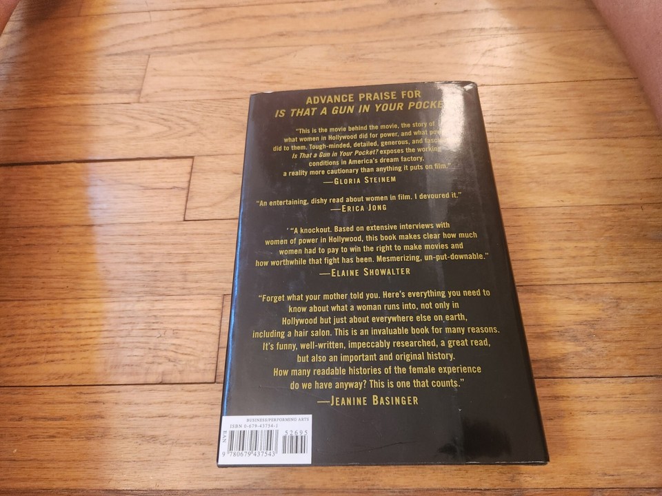 Rachel Abramowitz SIGNED Is That a Gun In Your Pocket? First Edition ...