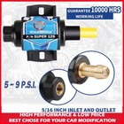 Universal 12V Micro Fuel Pump Electric Gasoline Inline Low Pressure 5 ...
