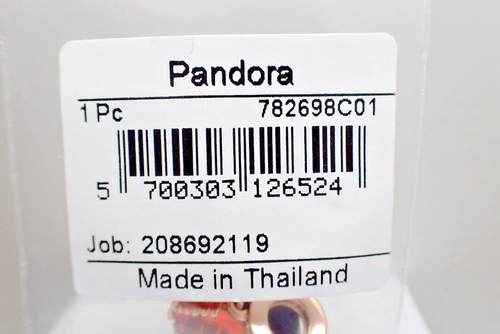 Authentic Pandora #782698C01 Pink & Yellow Murano Glass Butterfly ...