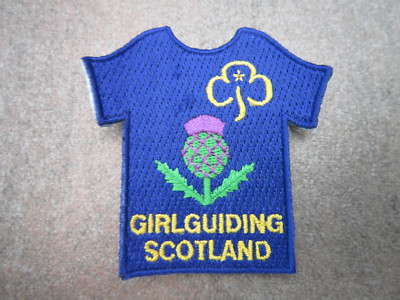 Girlguiding Scotland Girl Guides Cloth Patch Badge (L3K) | eBay UK