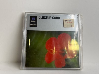 Minolta Closeup Card, New Old Stock | eBay