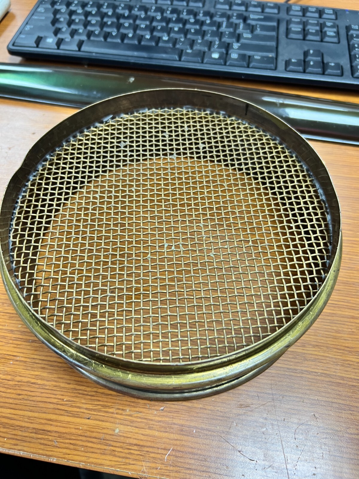 👀 DUAL MFG. CO. NO. 6 US STANDARD SIEVE SERIES 3.36 OPENING MM 0.132 ...