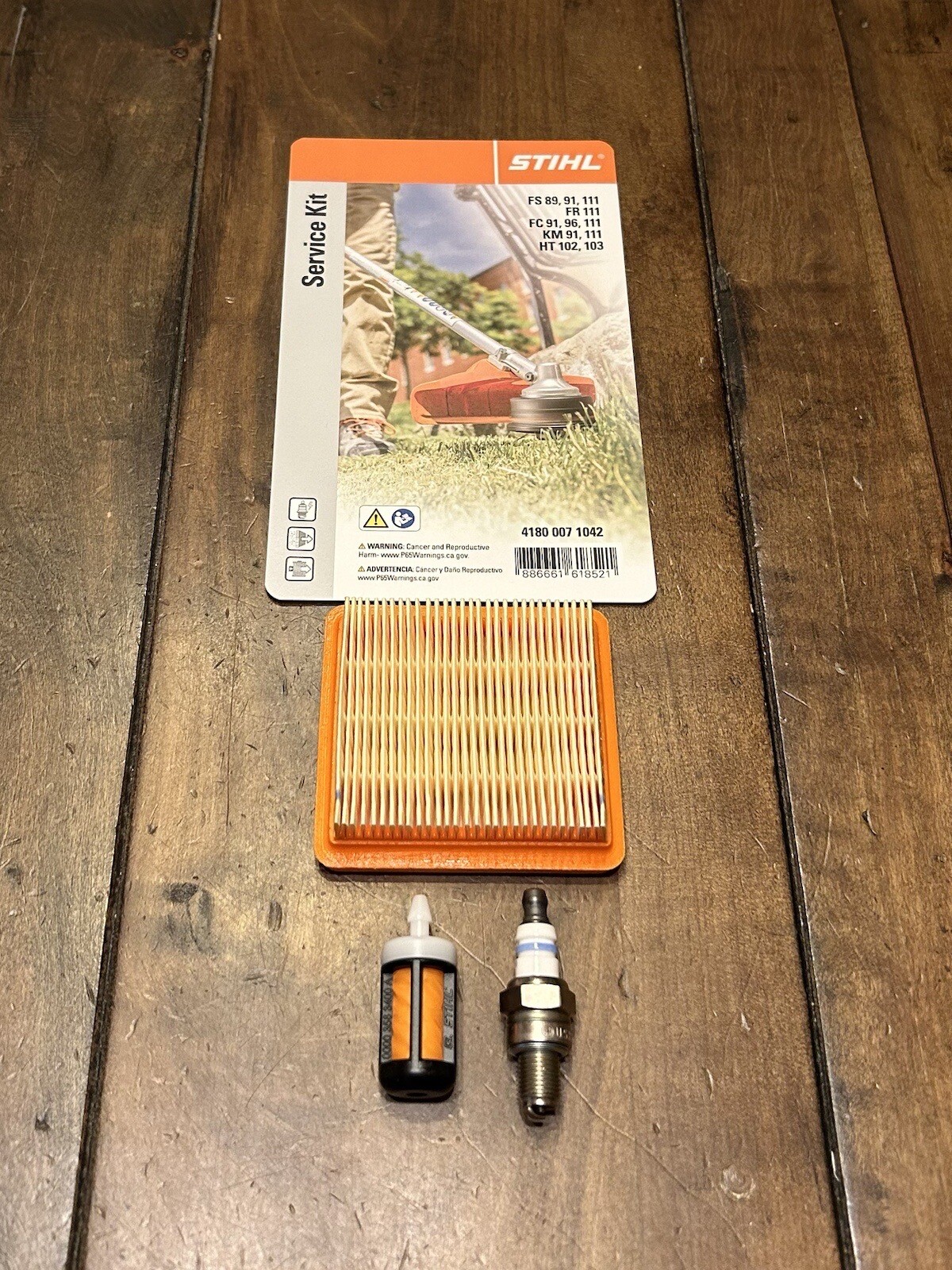 STIHL Tune-up Kit FS91 FS111R FC91 FS96 KM91 HT103 4180-007-1042 ...