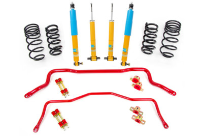 UMI 1993-2002 GM F-Body 4th Gen Shock/Spring/ Sway Bar Kit RED 207404-R ...