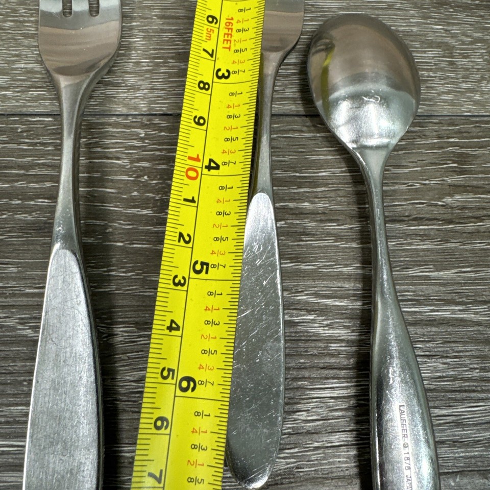 Lauffer Magnum Towle Japan 18/8 Stainless Flatware 5 Pieces~1 Place ...