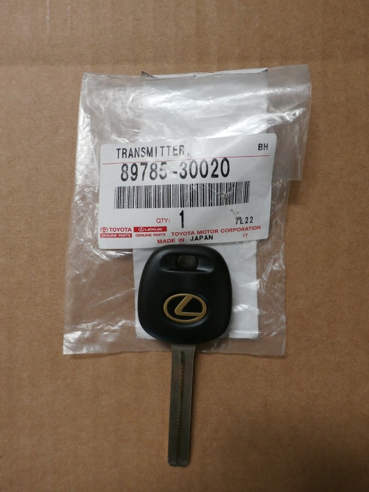 Lexus Genuine LS400 Master Key Transmitter Assembly With Blank Key 1997 ...