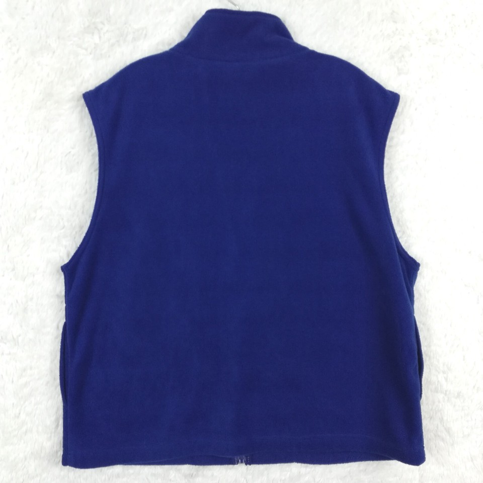 United States Olympic Committee Womens Vest Fleece Team USA Blue ...