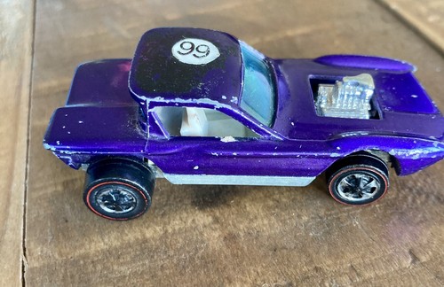 Hot Wheels Redline Python 1967 Purple White Interior Made In Hong Kong ...