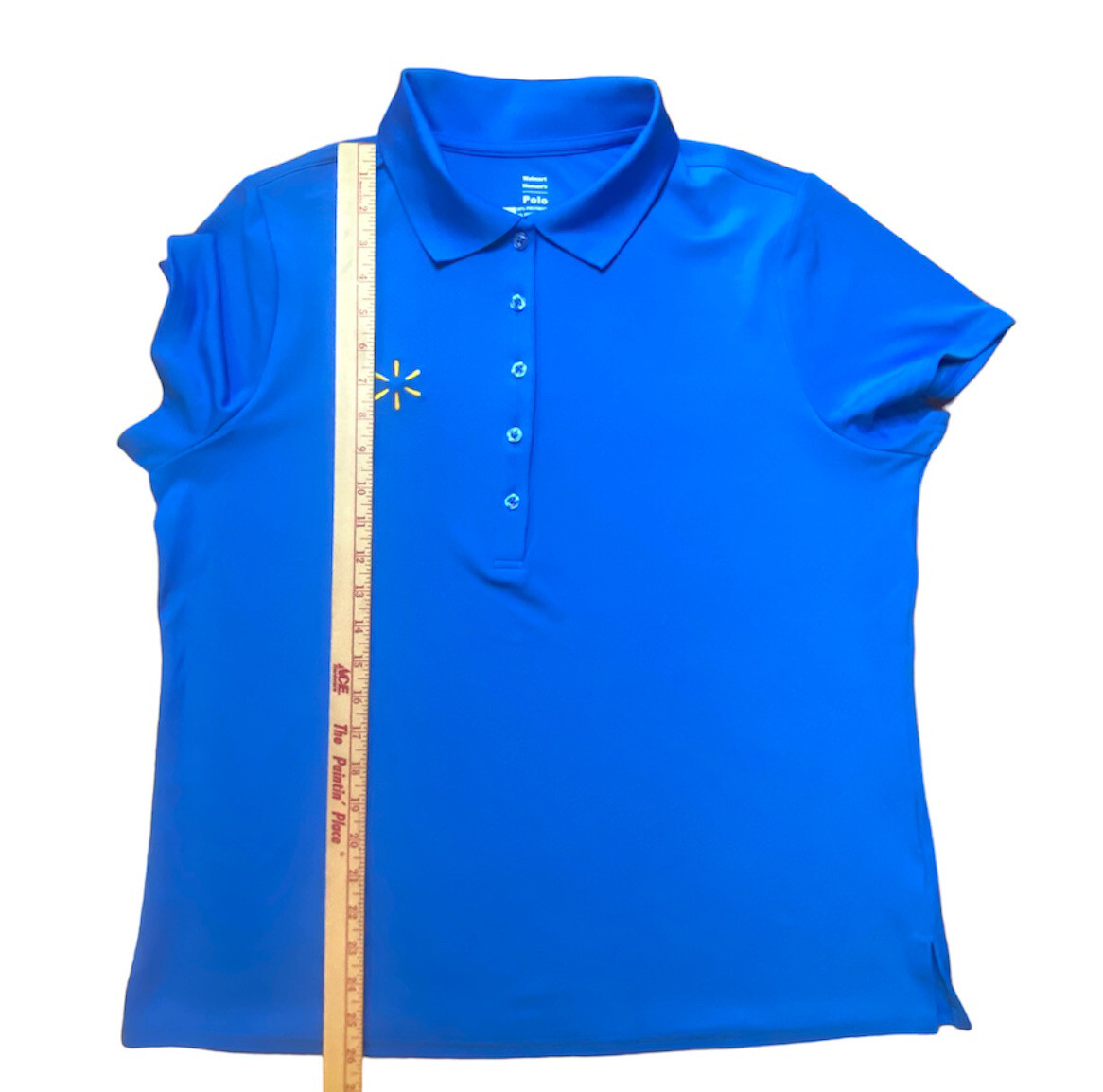 Lot of 2 Walmart Employee Uniform Polo Shirt Women's Size XL Blue | eBay