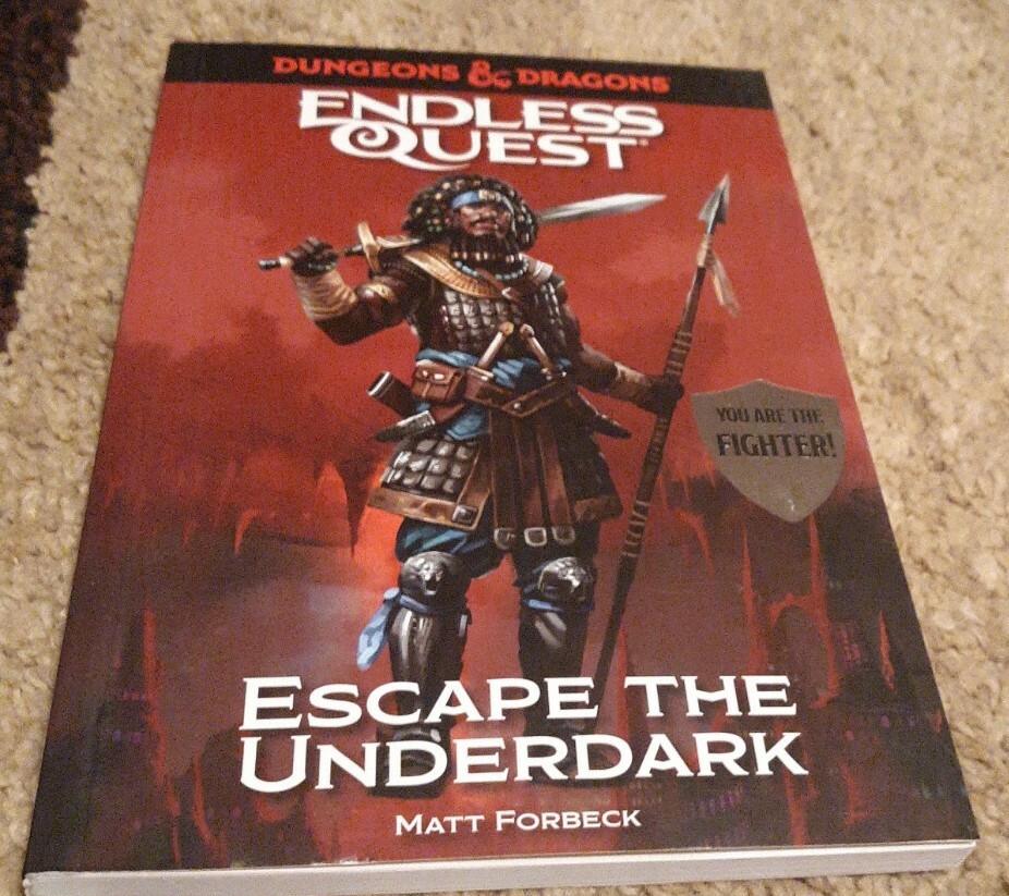 Dungeons and Dragons: Escape the Underdark : An Endless Quest Book by ...