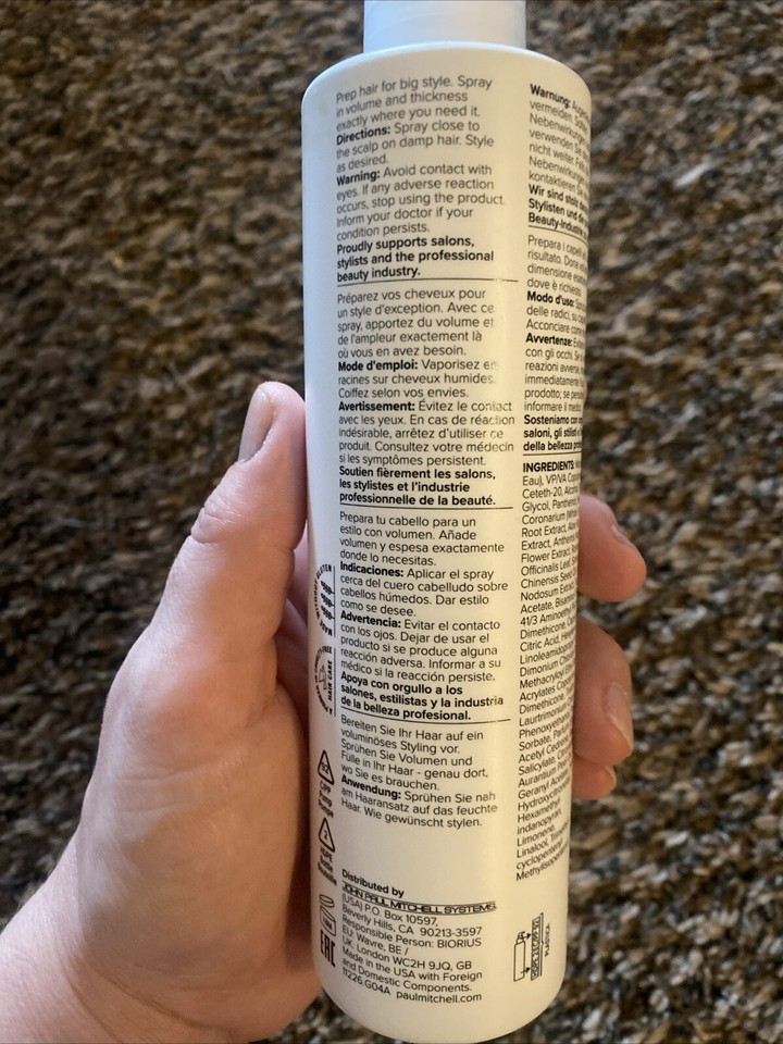 Paul Mitchell Extra Body Boost Volumizing Spray 8.5 Fl Oz | eBay