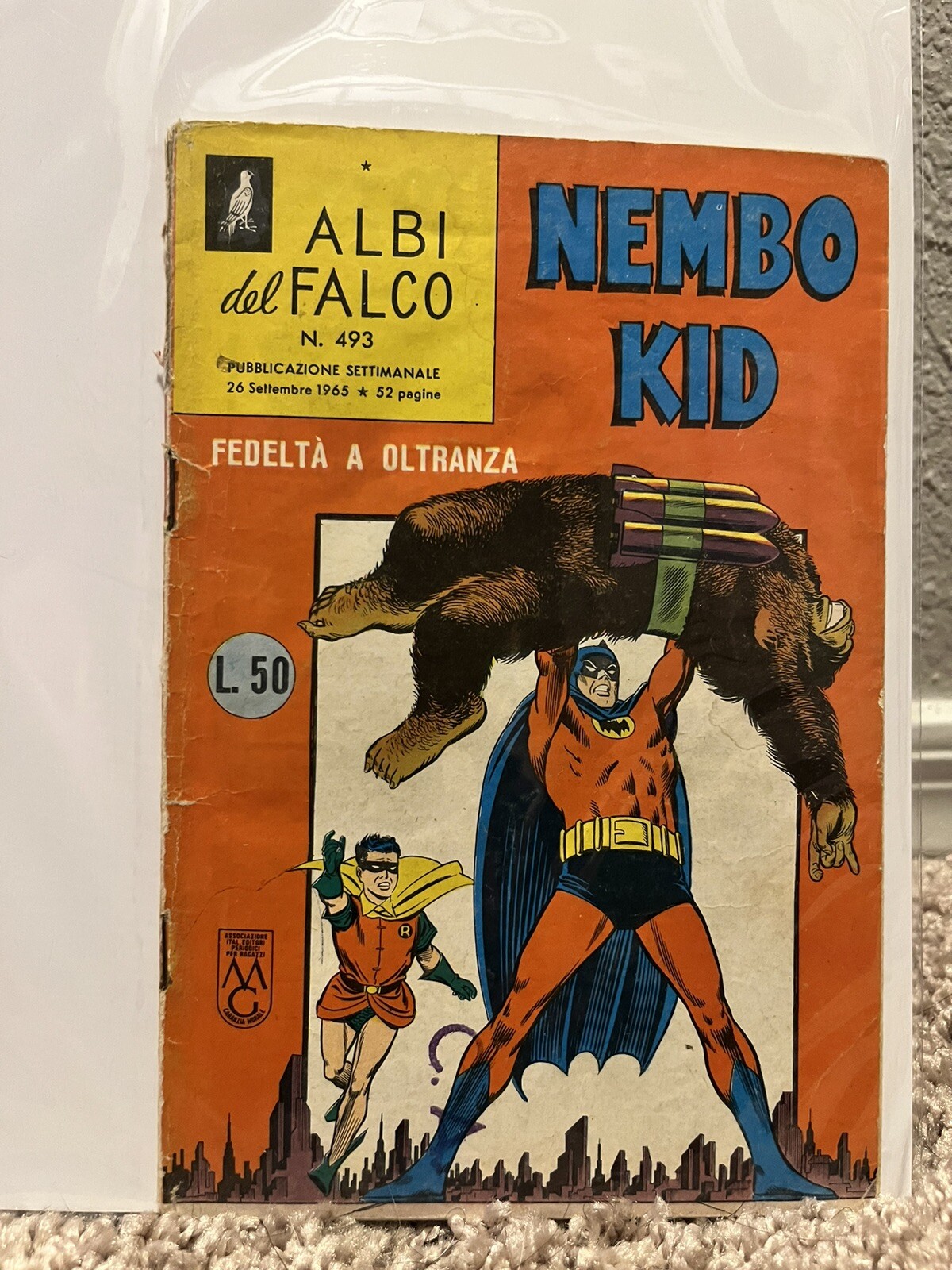 Batman Superman Nembo Kid 493 Italy 1965 Foreign Comics | eBay