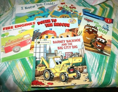 Little Engine that Could Book Lot Trains Fire Engine 6 Books Summer ...