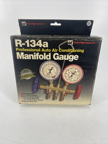 NOS RARE Interdynamics R-134a Professional Auto Air Conditioning ...