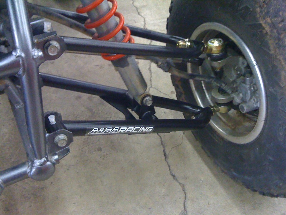 LTZ 400 KFX 03-04 A Arms +3 +0 Chromoly Fully Adjustable Brake Lines ...